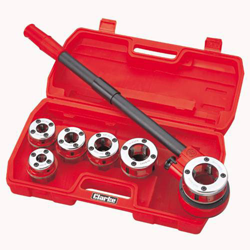 Clarke CHT392 - 6 Piece Pipe Threading Kit - Tools4Sale