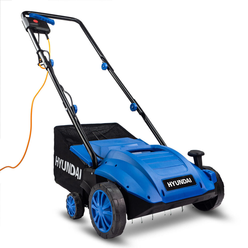 Hyundai HYSC1532E 1500W 32cm Electric Lawn Scarifier / Aerator / Lawn ...
