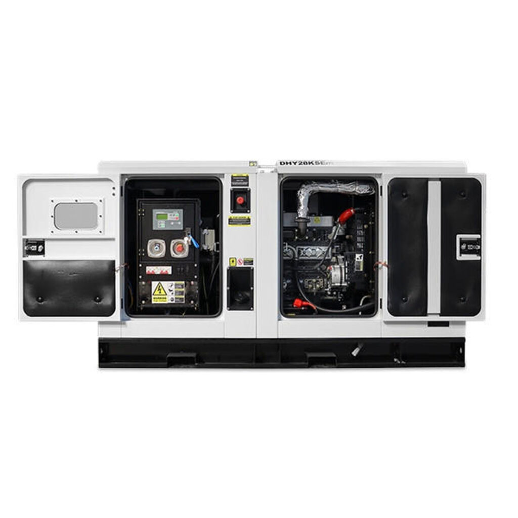 Hyundai DHY28KSEm 28kW/35kVA Single Phase Diesel Generator - Tools4Sale
