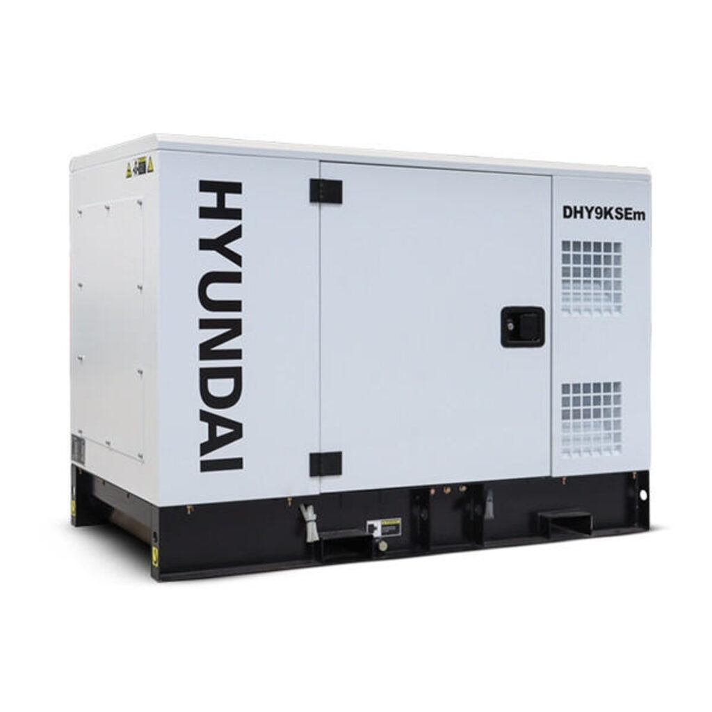 Hyundai DHY9KSEm 9kW/11.25kVA Single Phase Diesel Generator - Tools4Sale